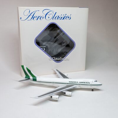 Aeroclassics（AC） 1/400 Nigeria Airways 尼日利亚航空 747-20