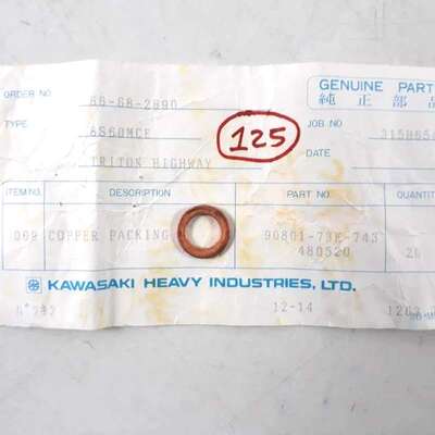 议价Kupfer Packung P/N 90801-73K-743480520 Original Teile (P