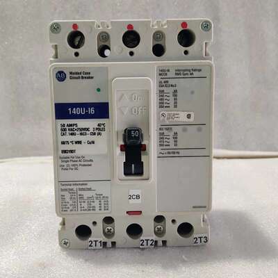 议价ALLEN BRADLEY 140U-I6 CAT 140U-I6C3-C50 50AMPS 3POLES CI