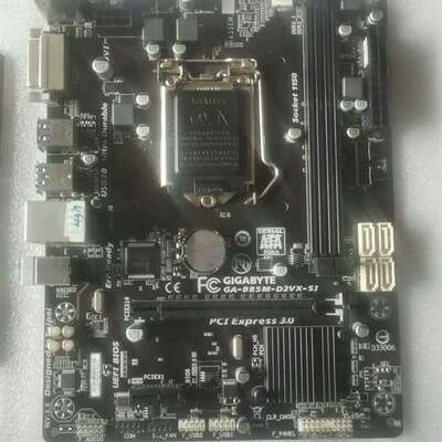 {议价}技嘉B85M-D2VX-SI 主板带挡板包好