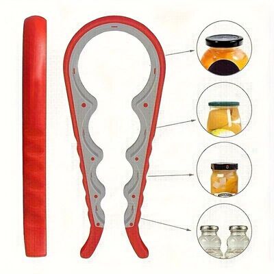 1 set of bottle opener, multifunctional kitchen can bottle o