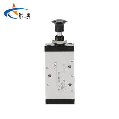米星（MSTAR）气动手动板机械3R手拉阀气缸控制开关推拉式气阀精