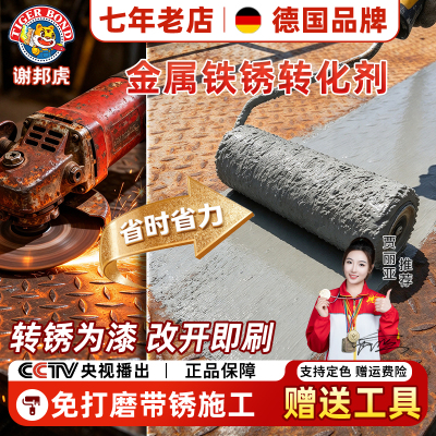 铁锈转化剂免打磨翻新除锈金属漆