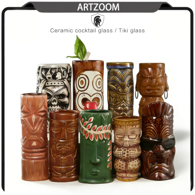 ARTZOOM夏威夷风直身陶瓷杯