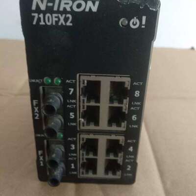 议价恩创N-TRON710FX2-ST交换机 功能正常 不远