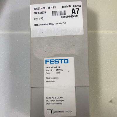 议价FESTO 滑台气缸DGSL-6-50-P1A 543925