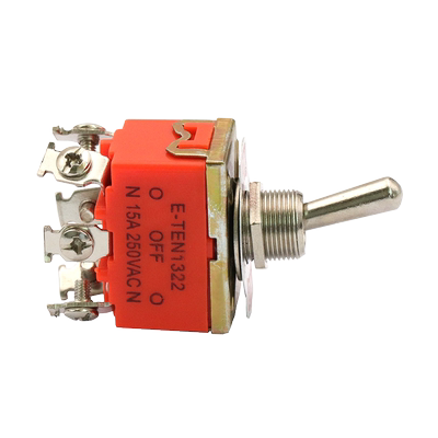 双刀双掷钮子开关摇臂开关6脚3档