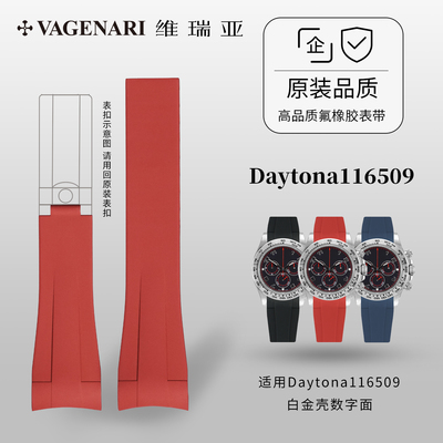 【全包表壳】维瑞亚 适用于劳力士Daytona116509白金壳数字面