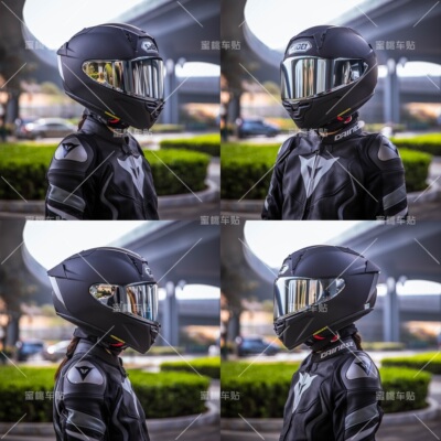 适用SHOEIX15X14头盔镜片