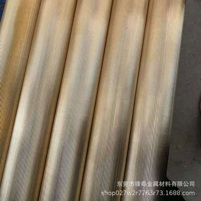 C3604国标环保黄铜棒拉花直纹网纹斜纹黄铜棒滚花压花拉丝黄铜棒