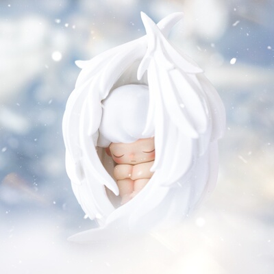 纯手工泡泡玛特觉醒中的dimoo改娃diy摆件盲盒礼物生日礼物含礼盒