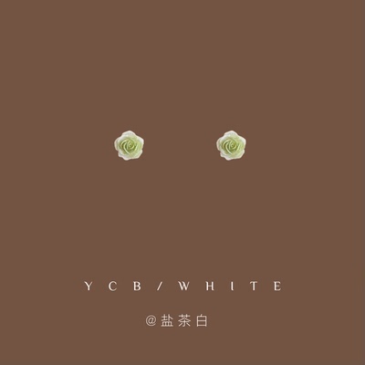 「薄荷小野莓」小巧百搭耳钉子！