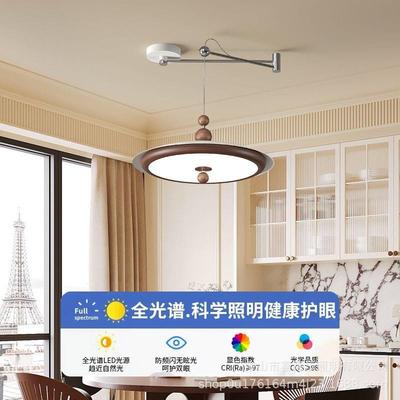 The chandeliers in the shaking arms restaurant can move the