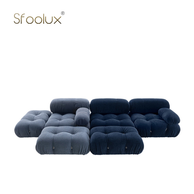 Sfoolux卡马莱昂达Camaleonda褶皱设计意式模块化多人异形沙发