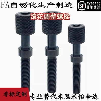 滚花调整螺栓AJKTNF/PAZ41/TBD78-D3 4 5 6 8 10 12 16-L10 15 20