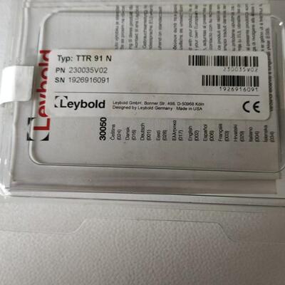 议价TTR91N 真空计 PN230035V02 莱宝工业真空检测器件维修