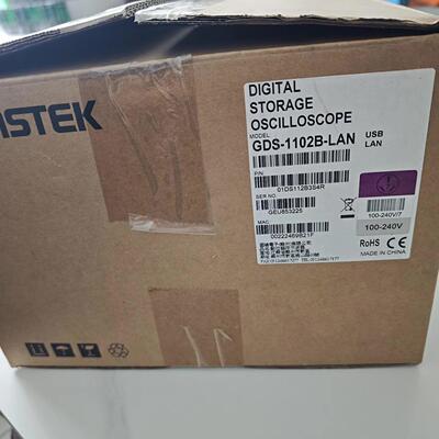 议价GDS-1102B-LAN 数字存储示波器 两通道100M 1G维修