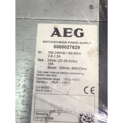 AEG电源8000027829现货成色一般包 议价