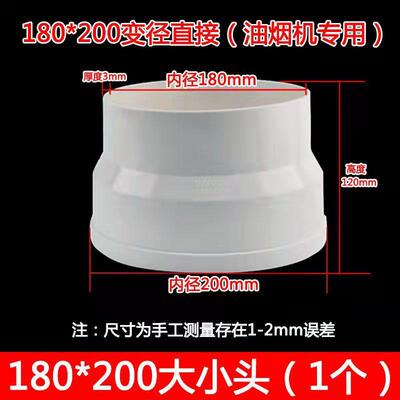 pvc排水管落水管下水管UPVC排烟管烟管塑料直接管道水管180