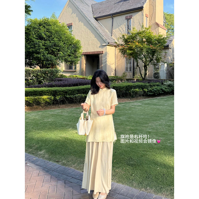 【年终清仓 售完不补】 天丝禅意风宽松百搭阔腿裤夏季新中式显瘦