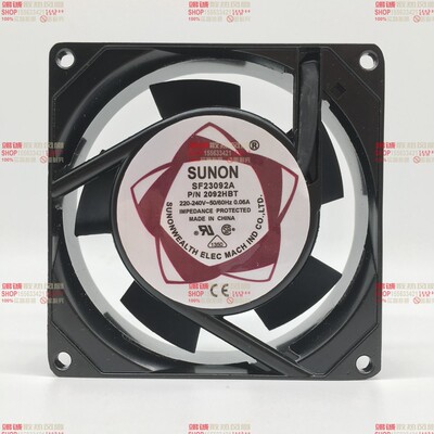 全新建准SF23092A P/N 2092HBT/HBL 9225 AC220V 轴流散热风扇