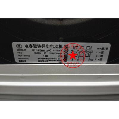 K2E225-RA40-02 M2E068-DF 94/115W 115V 14UF原装德国进口离心风