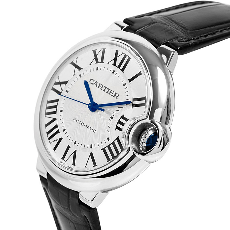98新Cartier卡地亚蓝气球系列33mm自动机械女士腕表W6920085 - 拍卖