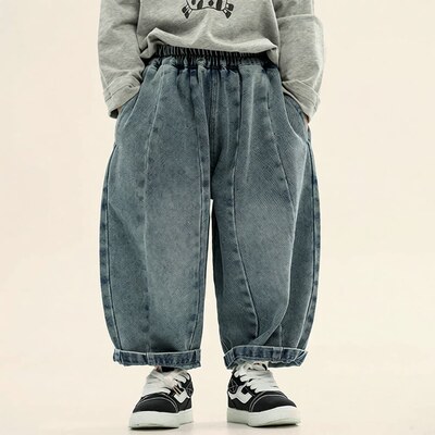 BoysJeans男童牛仔裤春装拼接中