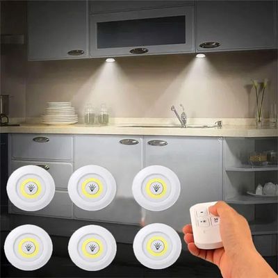 Dimmable LED Under Cabinet Light with Remote Control Battery