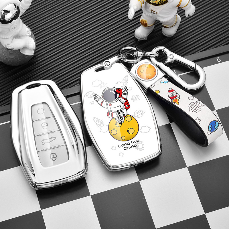 专用吉利缤越钥匙套icon新帝豪gsgl缤瑞豪越博瑞远景x6包扣宇航员_虎窝淘