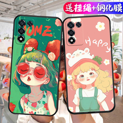 PERM10手机壳OPPOPERM10K卡通oppoK10活力版oppo新款opρo全包oρpo防摔opk板K10可爱K9S5G09ks女