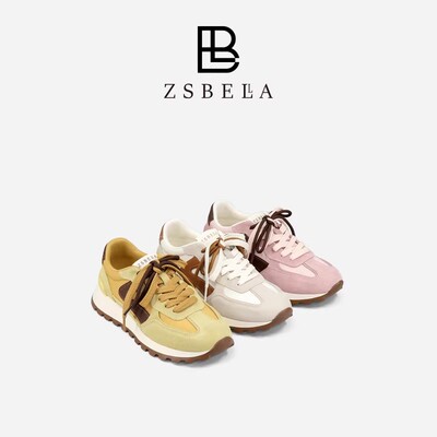 ZSBELLA赛斯贝拉牛反绒舒适休闲鞋阿甘鞋ZS1326