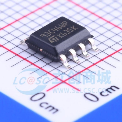 原装正品 M93C46-WMN6TP SOP-8 1Kbit 8位或16位宽MICROWIRE串行
