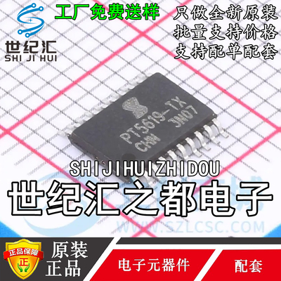 原装正品  PT5619-TX 贴片 TSSOP20 PT5619 PTC 驱动芯片IC