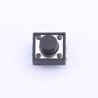 TSF001A06526A 轻触开关 12*12*6.5mm 直插 轻触开关 插件