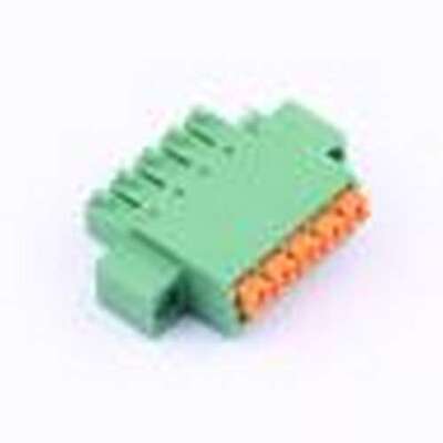 DB2EKNM-3.5-5P-GN 插拔式接线端子 3.5mm 排数:1 每排P数:5 绿色