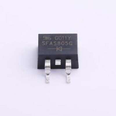 SFAS805GHMNG 快恢复/高效率二极管 电压:300V 电流:8A D2PAK