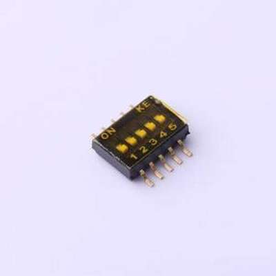DSHP05TSGER 拨码开关 5位 1.27mm间距SMD KE拨码开关 DIPswitch
