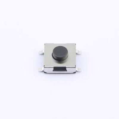 TVEM04-N031CB-R 轻触开关 6.2X6.2底座/贴片/3.1H/250gf/全黑/不