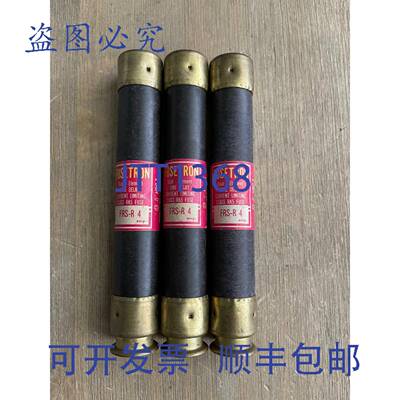 供应BUSSMANN FUSETRON FRS-R 4 双元件延时保险丝 4A 600V 3