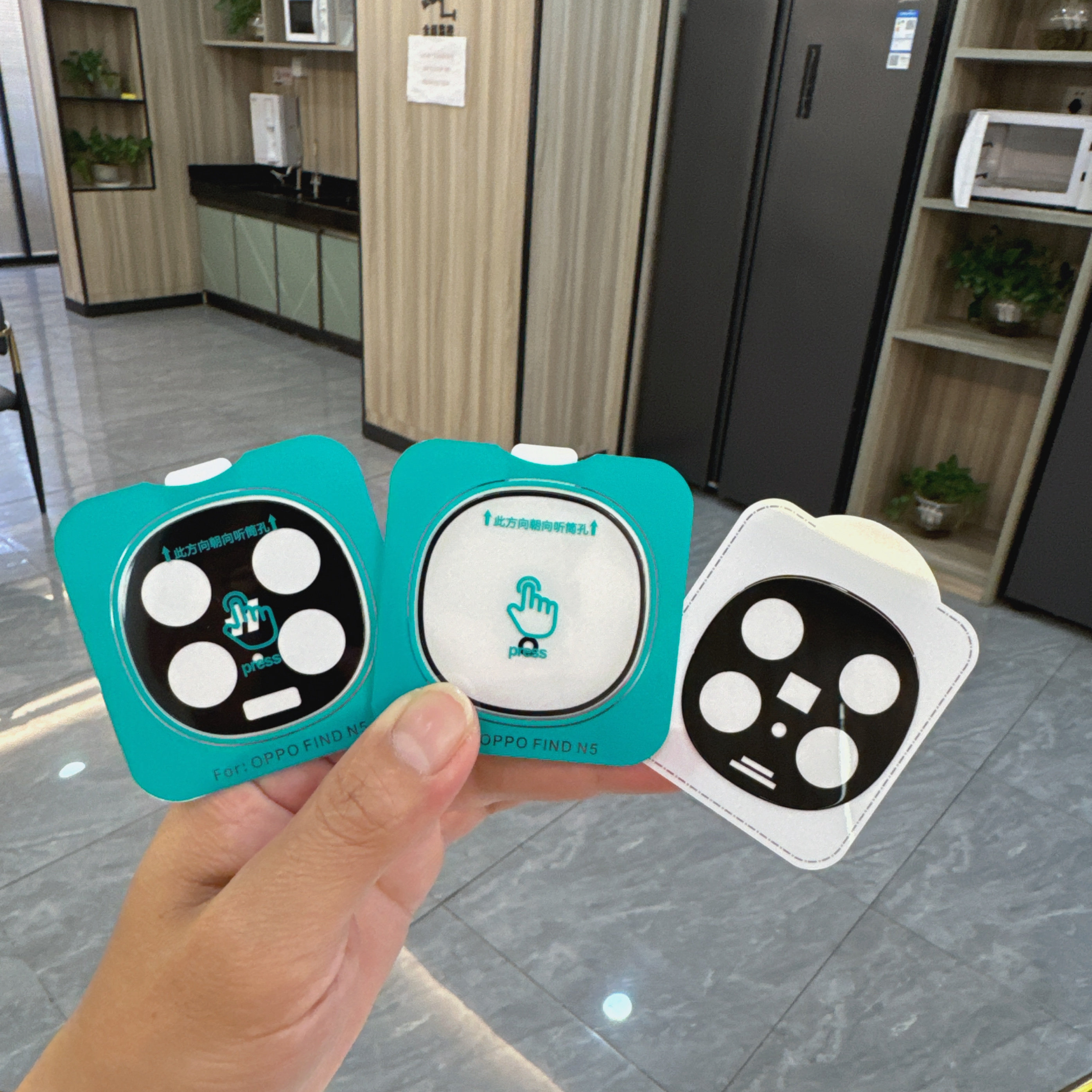 适用OPPOFindN5后摄定位镜头膜findn5高清防摔耐刮防爆钢化保护膜