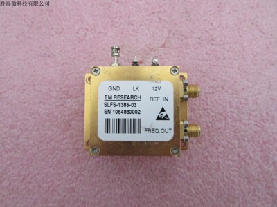 EM RESEARCH SLFS-1385-03 1385MHz SMA 12V 射频微波振荡器