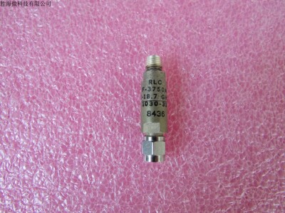 RLC进口F-3750A  2-18.7GHz SMA RF射频微波同轴高通滤波器