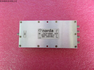 NARDA 4372A-4 500-3000MHz SMA 射频微波同轴功率功分器
