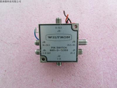 WILTRON 660-D-13355 0.01-45GHz SP6T 2.92mm 射频同轴电子开关