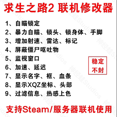 求生之路2联机辅助科技永久PVE