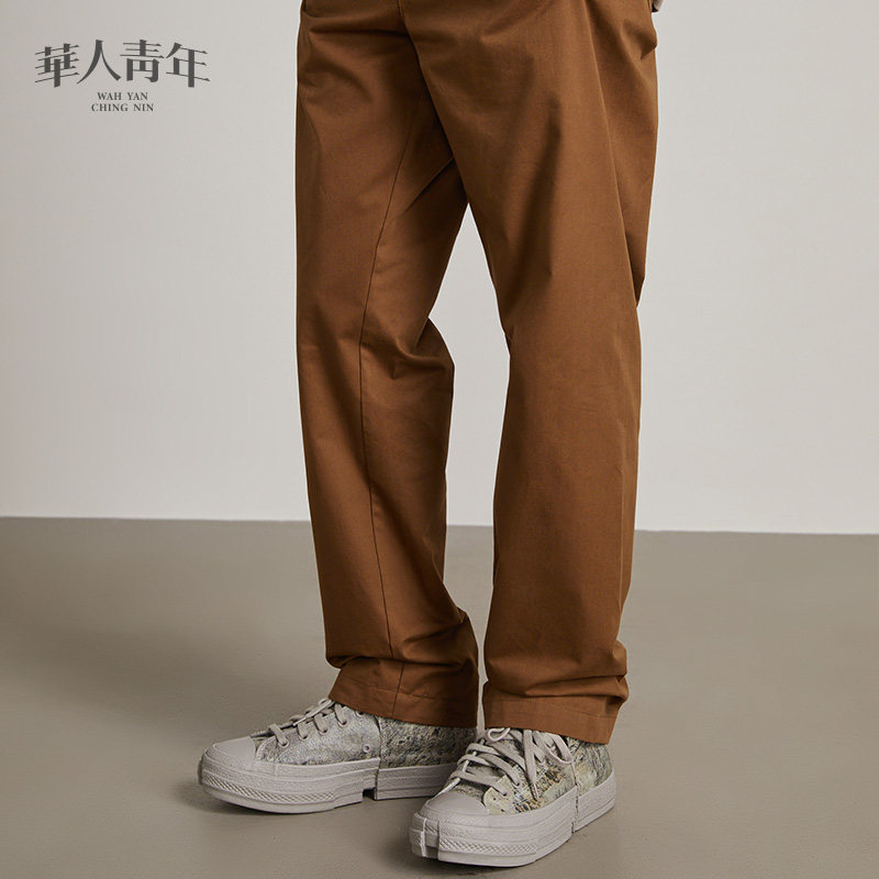 华人青年龙争虎斗系列 百搭休闲工装裤