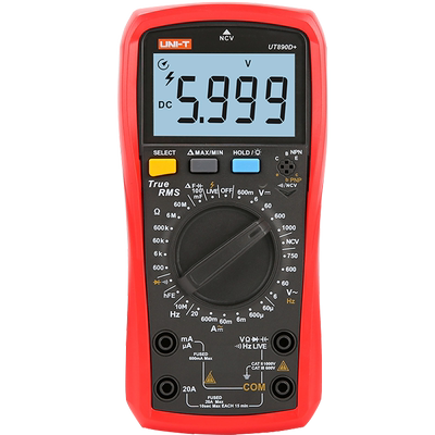 优利德万用表UT890C/890D+数字多功能表测电压电流表电容万能表