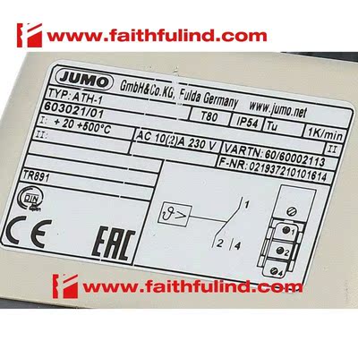议价Jumo 60002113 久茂温度传器 ATH-1 603021/01 500度