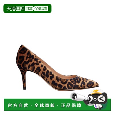 GIANVITO ROSSI 女士高跟鞋 G2677070RICVELALMONDLEOPARDPRINT